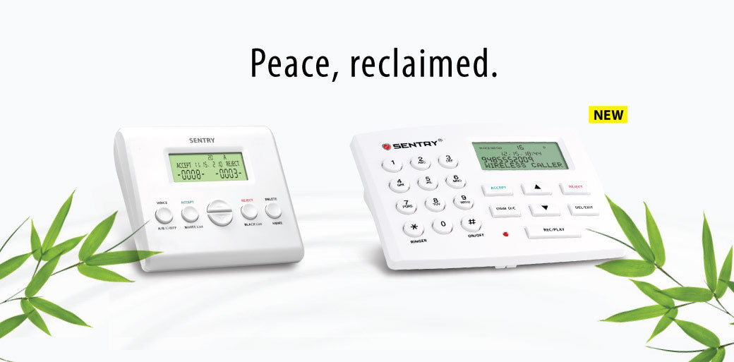 SENTRY Call Blocker - Block Robocalls and Telemarketers – Sentry